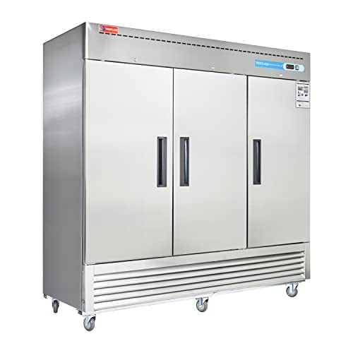 WESTLAKE Commercial Freezer, 82"W 3 Door Reach-in Solid Door Upright 7 – Westlake Kitchen