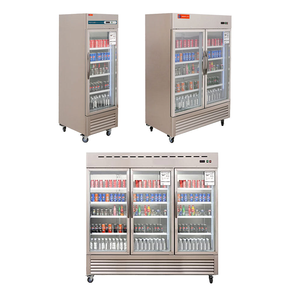 Commercial Glass Door Refrigerators & Freezers – Westlake Kitchen