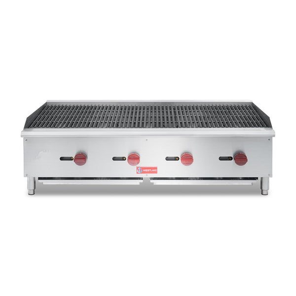 Westlake Commercial Gas Charbroiler 48" 4-Burner 120,000 BTU | ETL ...